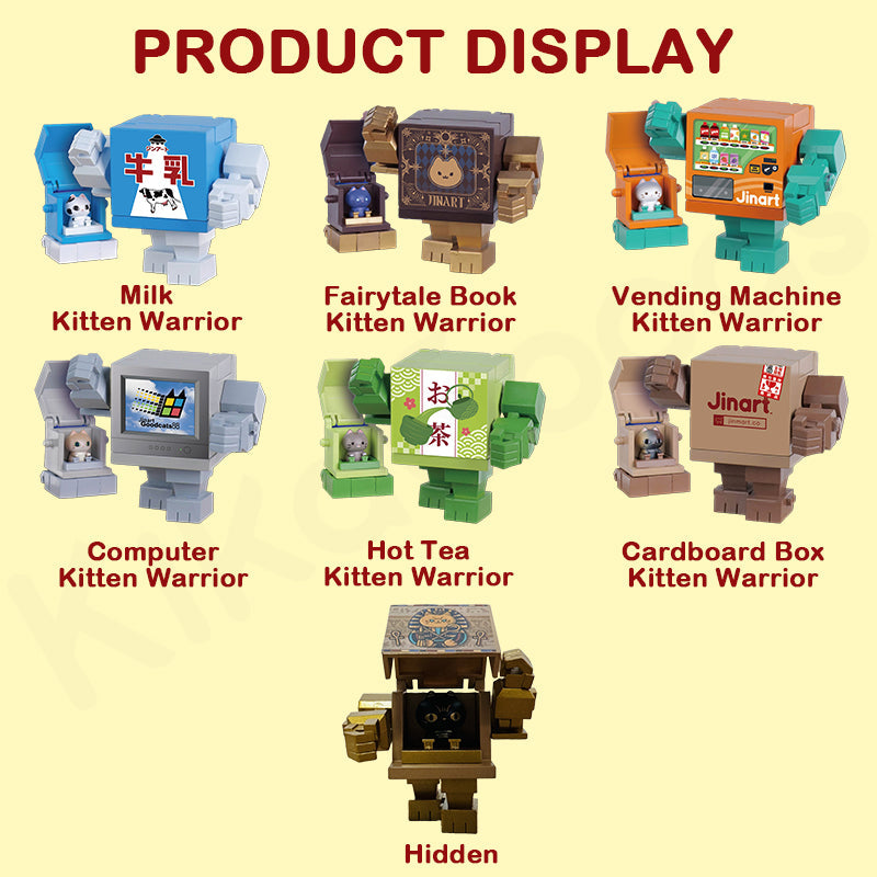 Cat & Transformer Robot Series 2 Blind Box – Tooti Frooti